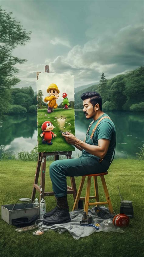 Coba Gambar Karakter Super Mario Mau