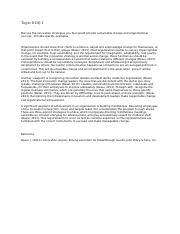LDR 640 Topic 8 DQ 1 Docx Topic 8 DQ 1 Discuss The Innovation
