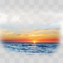 海上日出海面光晕图片免费下载 PNG素材 编号18mip4lp2 图精灵