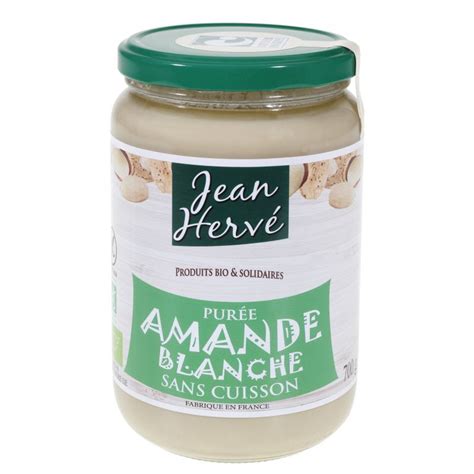 PUREE D AMANDE BLANCHE BIO SANS CUISSON JEAN HERVE SAS