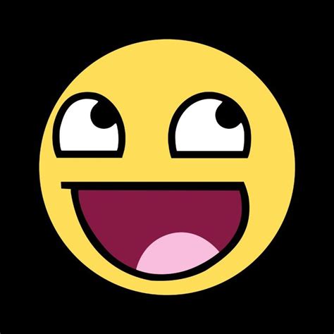 An Emoticive Smiley Face With One Eye Open And Two Eyes Wide Open On A