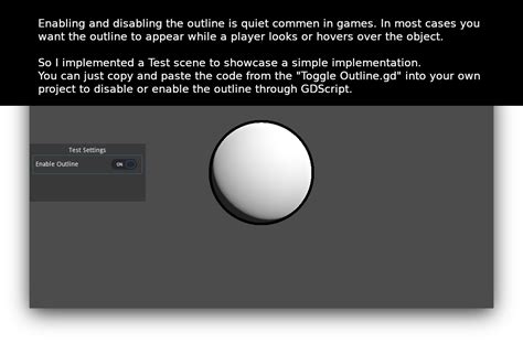 3d outline godot asset library