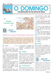 29 de janeiro 4º DOMINGO DO TEMPO COMUM Paulus Editora