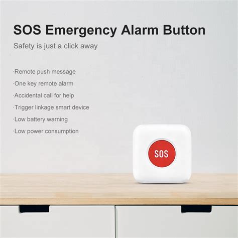 SOS Wireless Alarm Button Smart ZigBee SOS Wireless Alarm Button