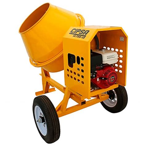 Revolvedora Cipsa 9 HP ULTRAMP9AV ULTRA 10 Amarillo Carrito Ferretero