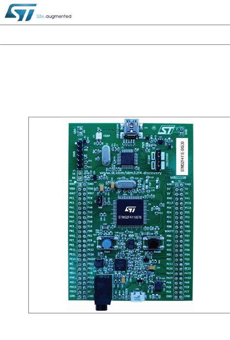 Stm F E Disco User Manual Datasheet By Stmicroelectronics Digi Key