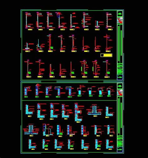 Detalles De Techos Pisos Exteriores Y Interiores En AutoCAD Librería CAD