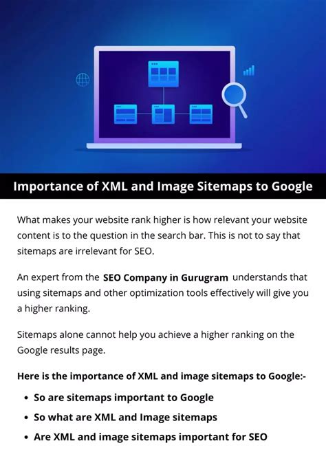 Ppt Importance Of Xml And Image Sitemaps To Google Powerpoint