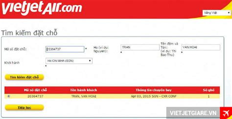 Check Vé Máy Bay Vietjet Kiểm Tra Vé Máy Bay Vietjet Đã Đặt