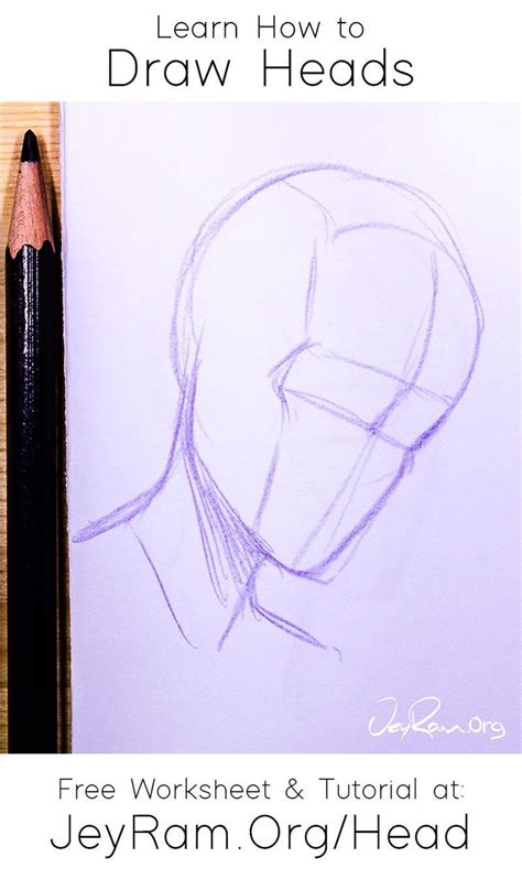 How To Draw The Head From Any Angle Step By Step Tutorial For
