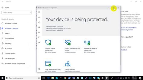 Disable Or Enable Windows Defender In Windows 10 YouTube