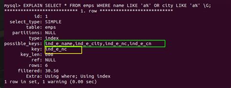 mysql use index for index hints mysqlcode