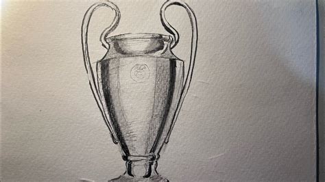 How To Draw The Champions League Trophy Champions League Trophy