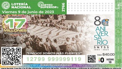 Sorteo Superior de la Lotería Nacional resultados del viernes 9 de