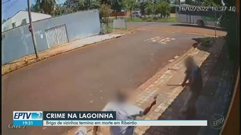 Vídeo Morador atira no vizinho armado espada durante briga em