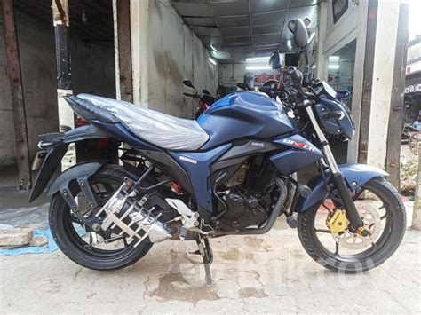 Suzuki Gixxer Monotone Matt Blue 2023 For Sale Bandar Bazar Bikroy