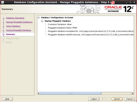 unplug a pluggable database pdb using dbca method in oracle database 12c release 2 oracledbwr