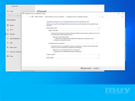 Guía útil para crear una red local en Windows 10