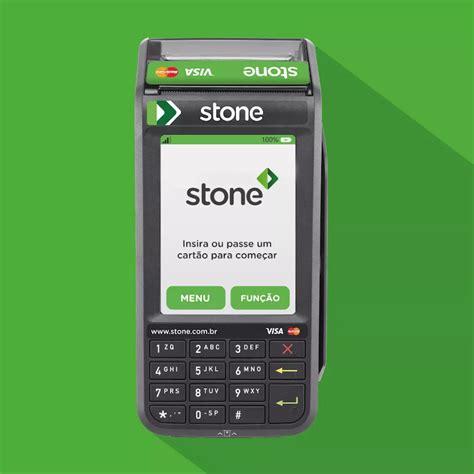 Maquina Stone preta A MAQUININHA PERFEITA PARA SEU NEGÓCIO