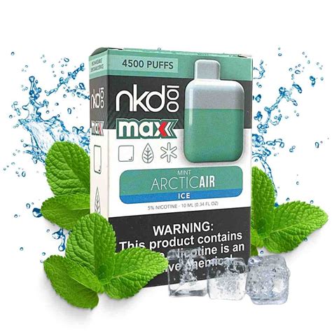 Vaporizador Arctic Air NKD 100 MAX 4500 Puff WiFi Video Juegos