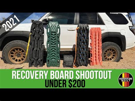 SUB 200 RECOVERY BOARD SHOOTOUT EXITRAX SMITTYBILT GO TREAD
