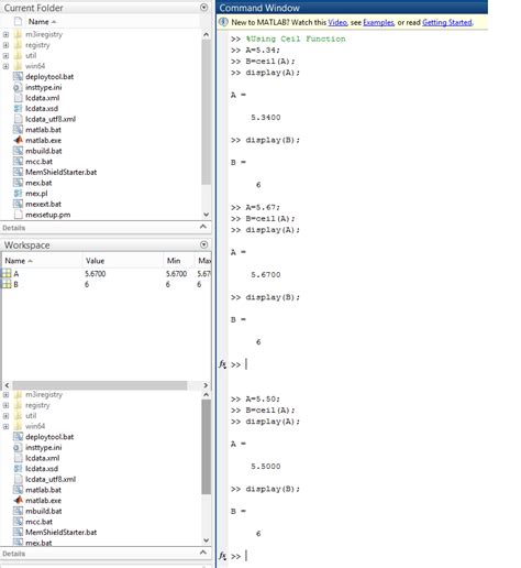 rounding off numbers using round floor ceil and fix functions in matlab thecheesygeek