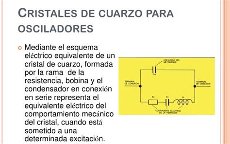OSCILADOR DE CRISTAL FUNCIÓN Y BENEFICIOS