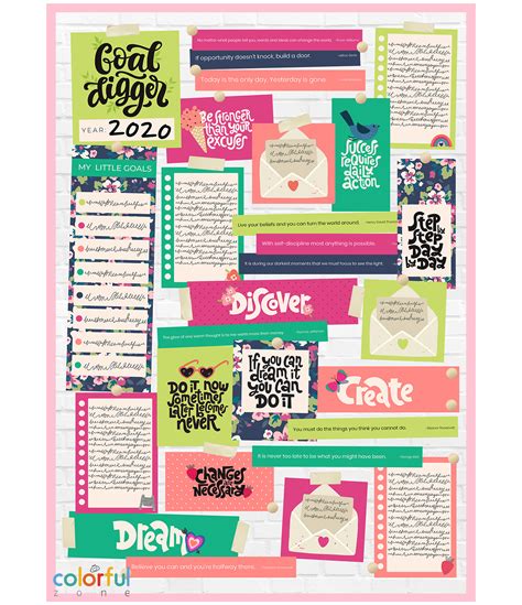 Vision Board Printable