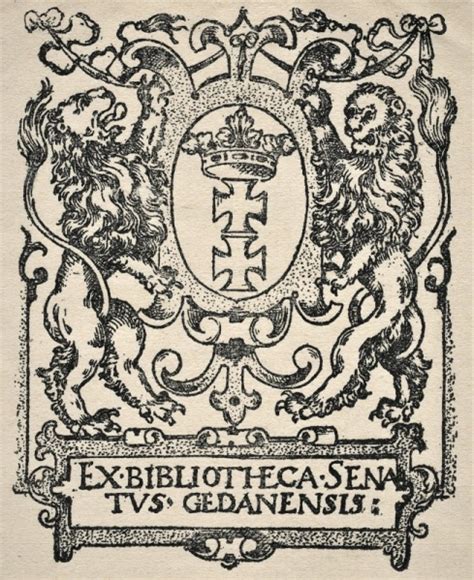 Plik Exlibris Biblioteki Senatu Encyklopedia Gdańska
