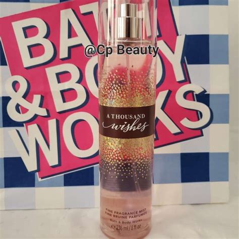 Jual BATH BODY WORKS FINE FRAGRANCE MIST A THOUSAND WISHES 236 ML Di