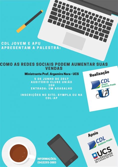 COMO AS REDES SOCIAIS PODEM AUMENTAR SUAS VENDAS em Antônio Prado Sympla
