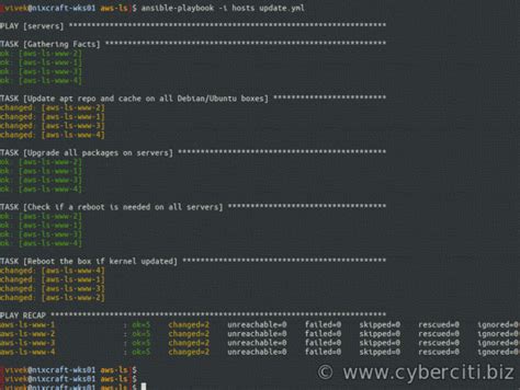 Ansible Apt Update All Packages On Ubuntu Debian Linux NixCraft