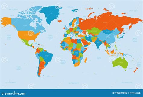 Mapa Mundial Alto Mapa Político Detallado Del Mundo Con Nombres De