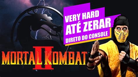 Mortal Kombat 2 SNES Até Zerar Very Hard YouTube