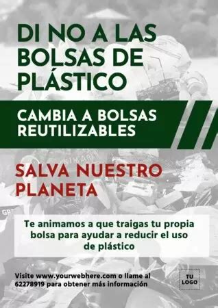 Trae Tu Propia Bolsa Carteles Para Editar Online