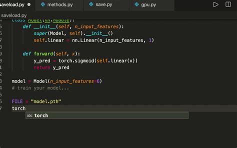 PyTorch Tutorial 17 Saving and Load 哔哩哔哩