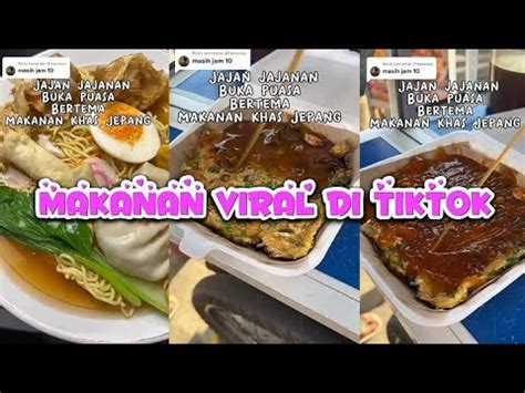 Seharian Jajan Jajanan Viral Di Tiktok Bikin Ngiler Makanan Viral Di