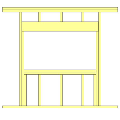 Wall Framing Parts Diagram Quizlet