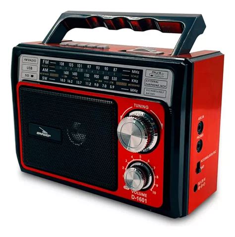 Rádio Retro Radinho Vintage Portátil Potente Usb Mp3 Am Fm MercadoLivre