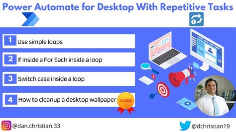 Power Automate For Desktop With Repetitive Tasks Youtube