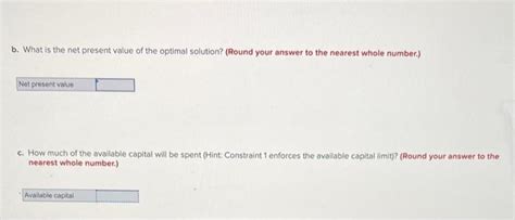 solved a firm has prepared the following binary integer