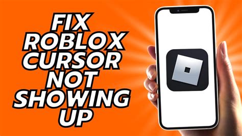 How To Fix Roblox Cursor Not Showing Up Youtube