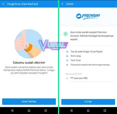 Cara Membuat Akun DANA Dan Upgrade Akun DANA Ke Premium Vuiral
