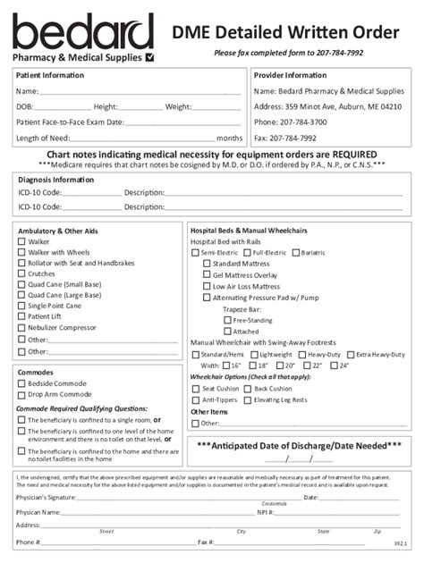 Fillable Online Durable Medical Equipment Prior Approval Request Form