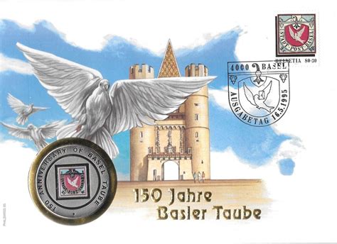 M Nzbrief Medaille Jahre Basler Taube Kaufen Auf Ricardo