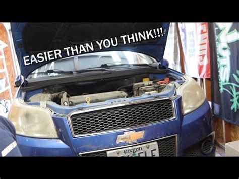 How To Change Your Transmission Filter And Fluid In A Chevy Aveo