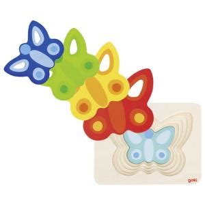 Goki Butterfly 5 Piece Puzzle Buy Toys From The Adventure Toys Online