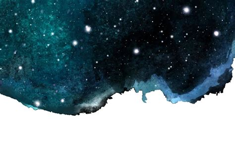 Watercolor Starry Sky