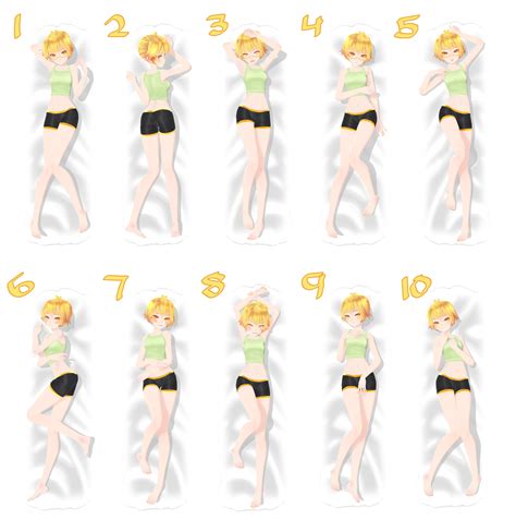 MMD Dakimakura Pose Pack F DL By Snorlaxin Figure Drawing Reference