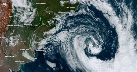 Ciclone extratropical entenda o que é fenômeno climático que atinge